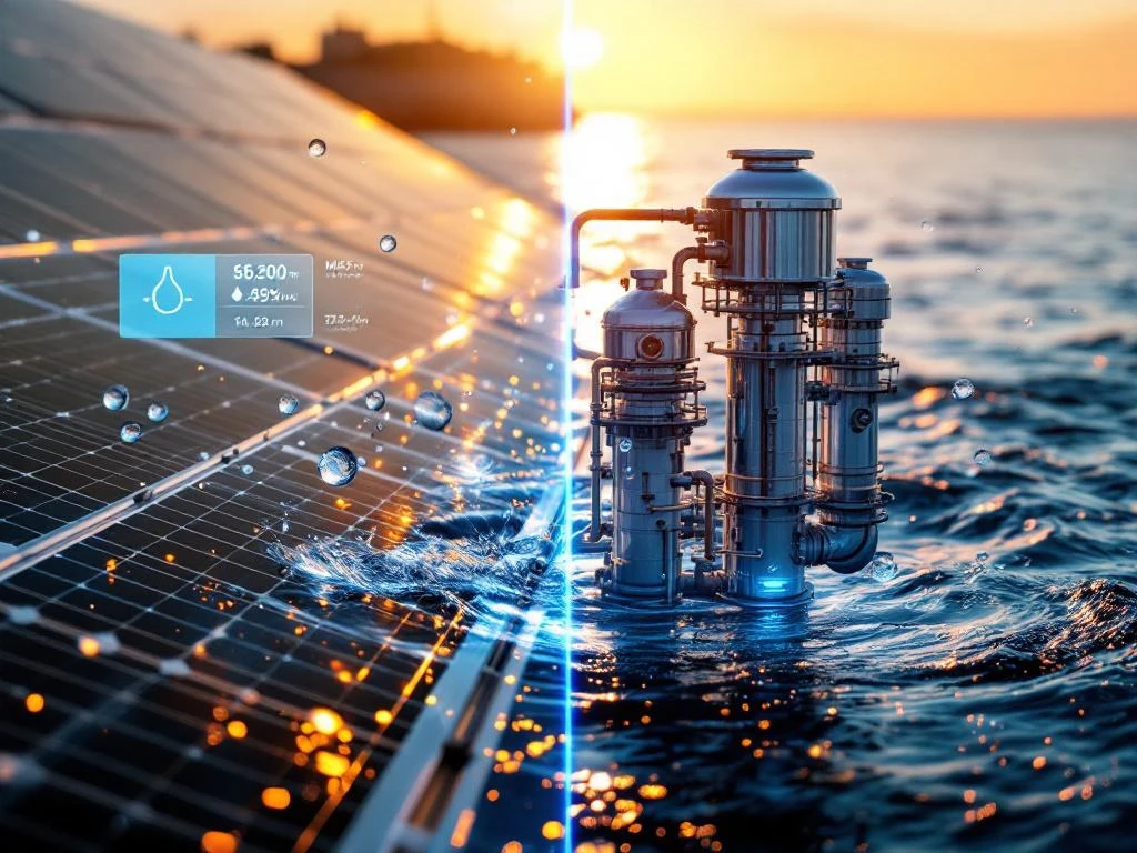 Which produces higher quality water: solar reverse osmosis or MSF ...